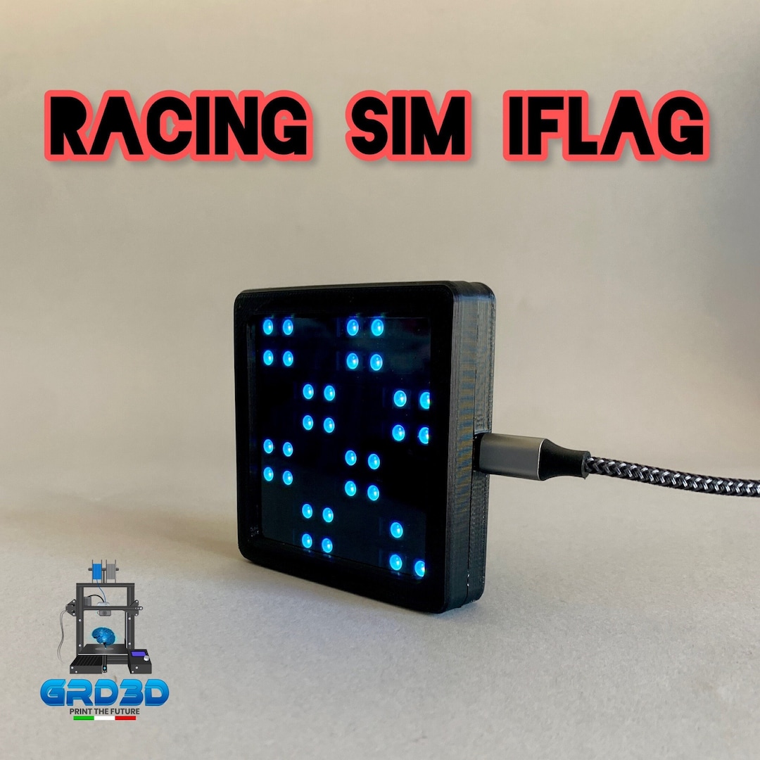 Racing Sim Iflag, Gear Indicator, Flag Display and Spotter - Etsy