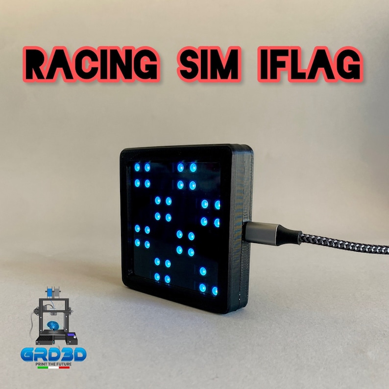Racing Sim Iflag Gear Indicator Flag Display and Spotter - Etsy