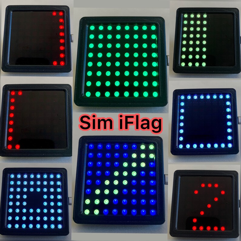 Racing Sim Iflag Gear Indicator Flag Display and Spotter - Etsy