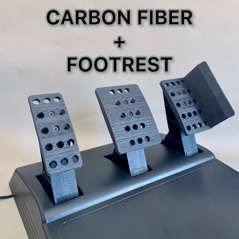 Carbon Fiber Pedals for Thrustmaster T3PA/T3PA GT - Etsy