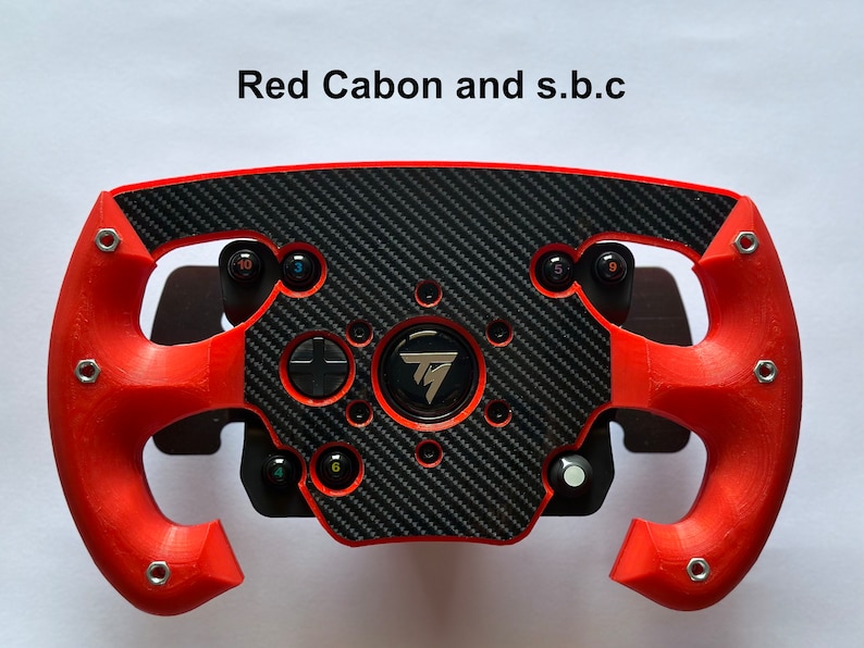 Red Version F1 Open Wheel Mod for Thrustmaster 599xx/tm Wheels - Etsy