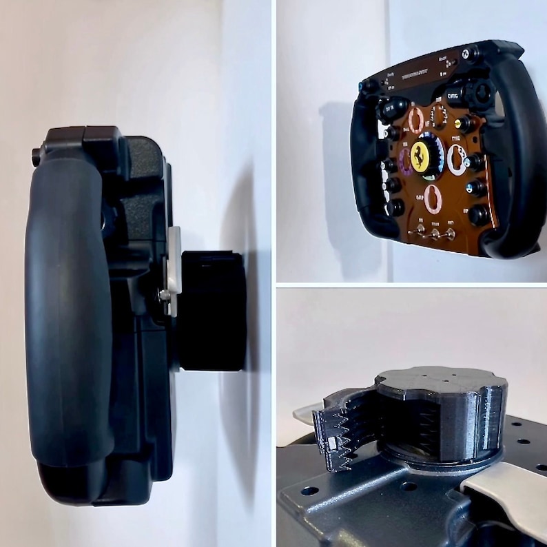 Thrustmaster Steering Wheel Wall Mount With Magnetic Quick - Etsy