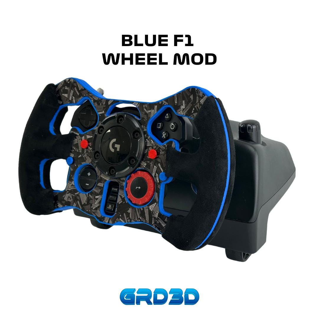 F1 Open Wheel Mod for Logitech G29 & G923 Blue Version - Etsy
