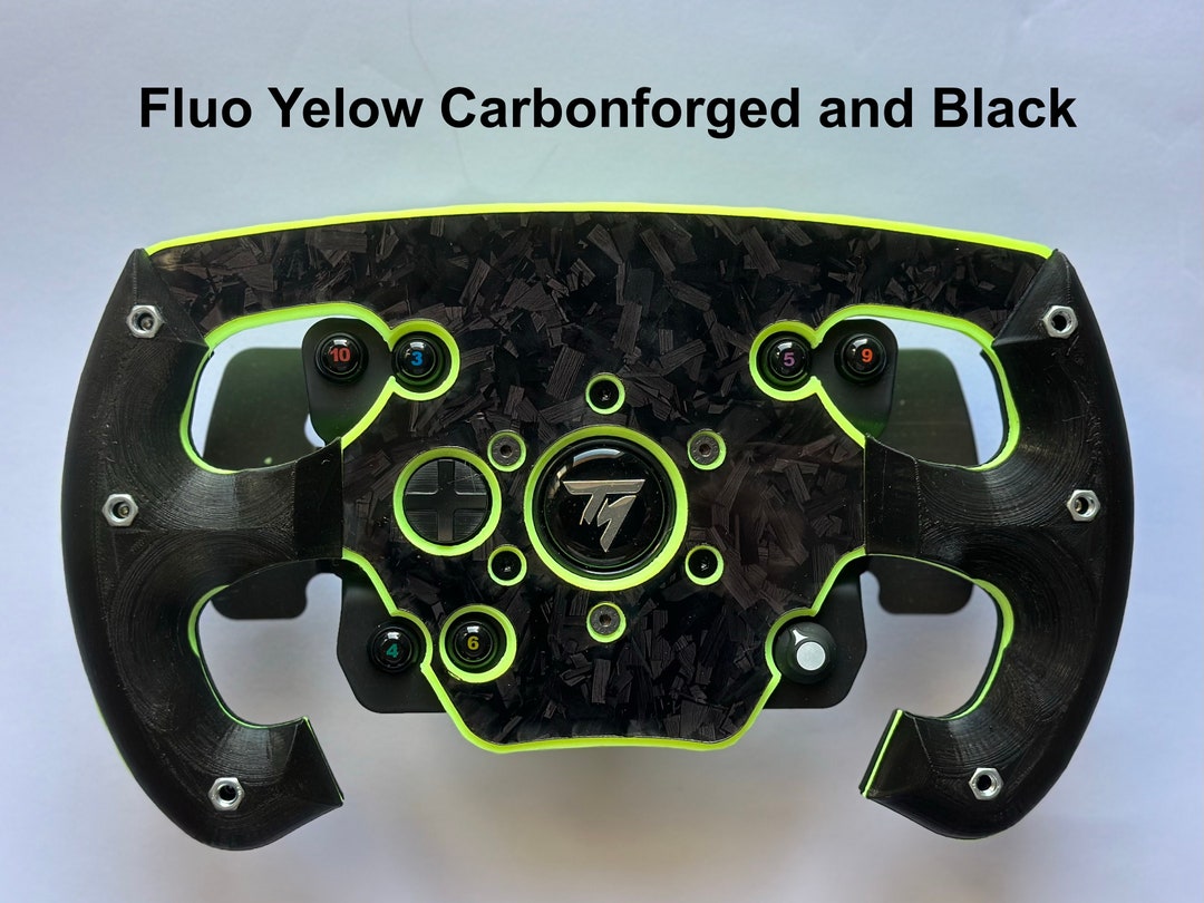 Fluo Yellow Version F1 Open Wheel Mod for Thrustmaster 599xx/tm Wheels ...