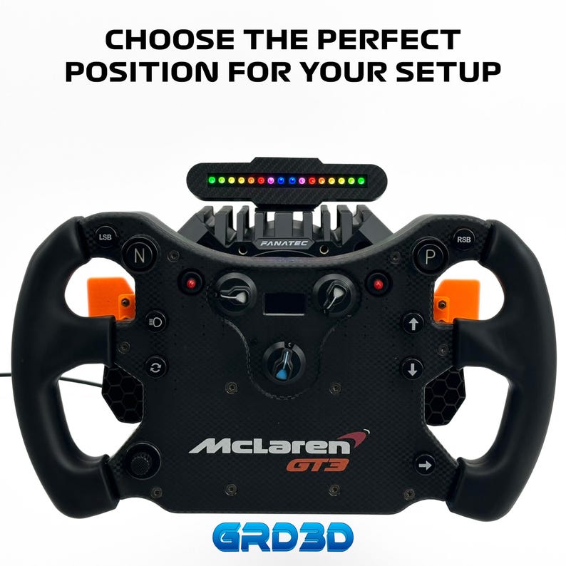 Sim Racing RPM Rev Lights, 16 Rgb Led, Plug & Play - Etsy