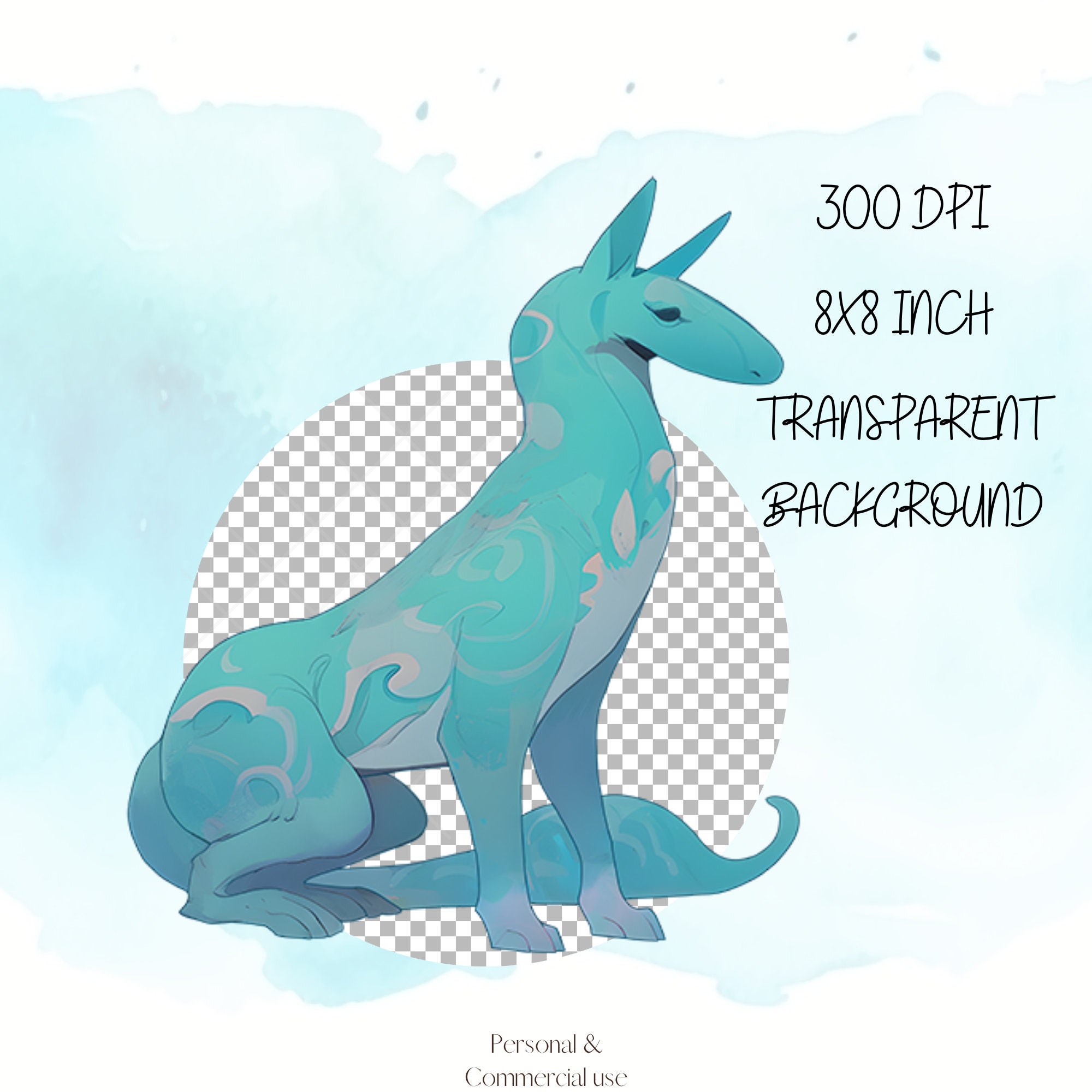 Alien Pets Clip Art, 12 Transparent PNG Images, Plus Bonus Pet - Etsy