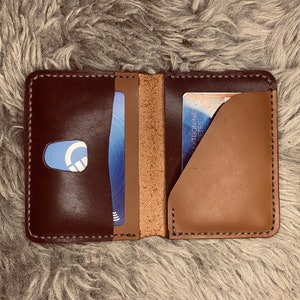 PDF A4 Pattern - Pocket Leather Card Wallet - Leather Card Wallet ...