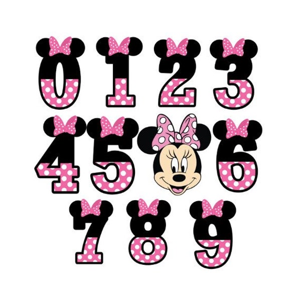 Minnie Clipart - Etsy