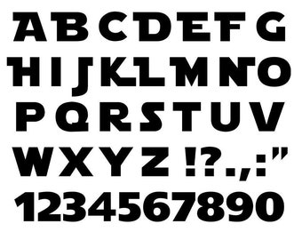 STARWARS FONT SVG, Star Wars Svg, Star Wars Aplhabet Svg, Star Wars ...