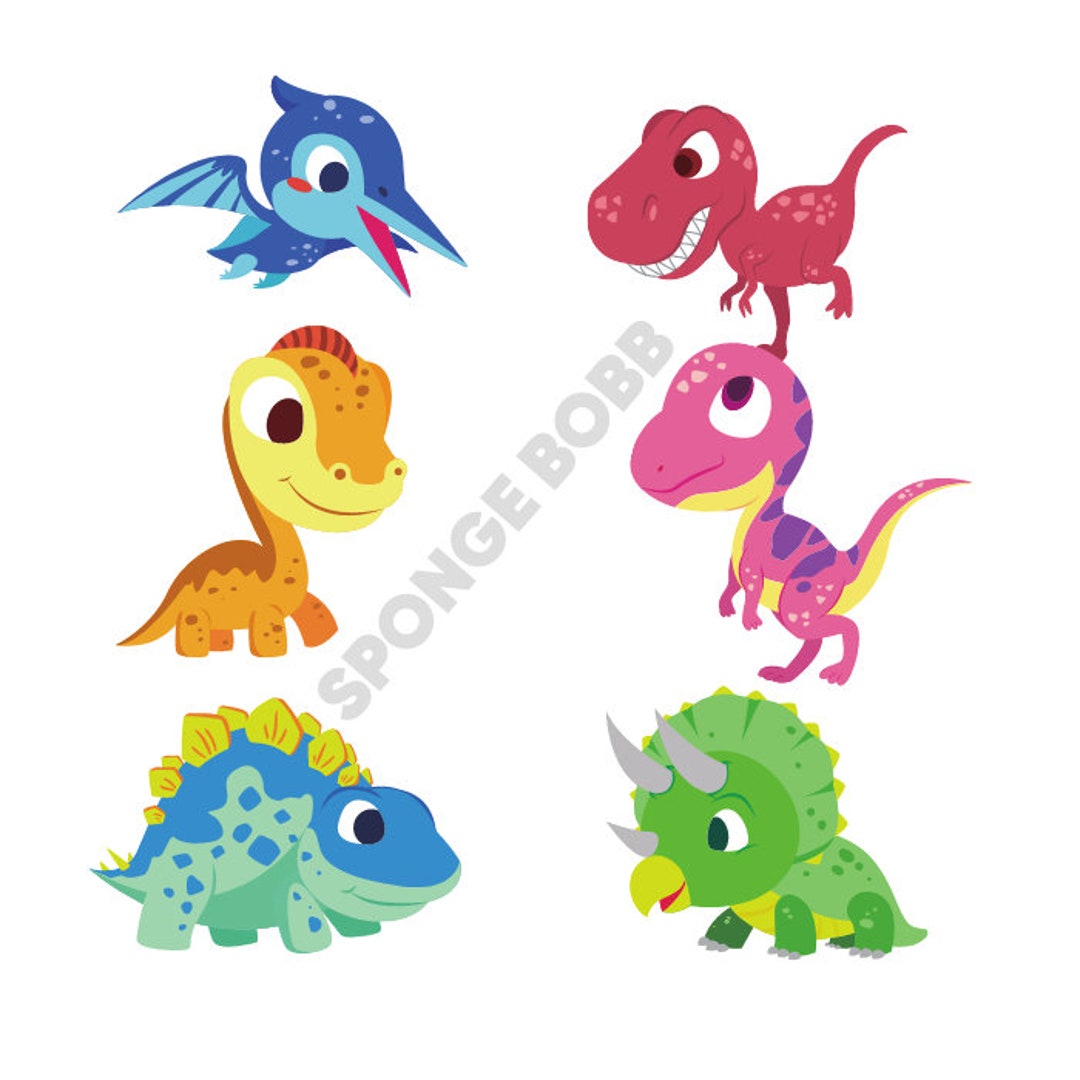 Dinosaurs Dinosaur SVG Dinosaurs Cake Topper Dinosaur - Etsy