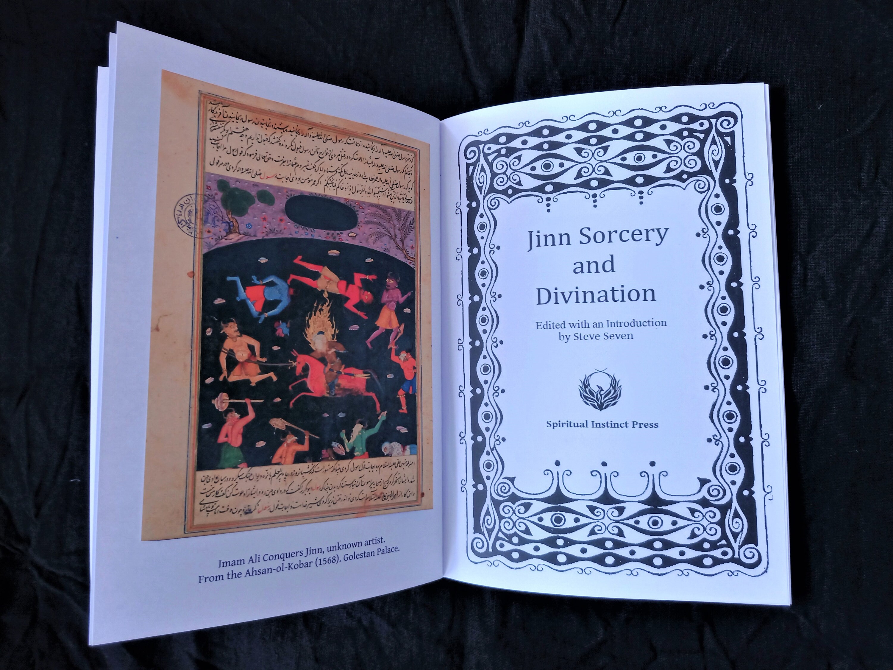 Jinn Sorcery and Divination: Steve Seven ed. Hardcover. Occult Ritual ...