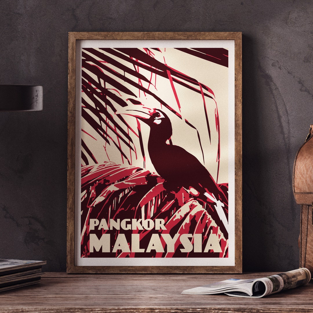 Malaysia Poster | Pangkor Island Print - Etsy