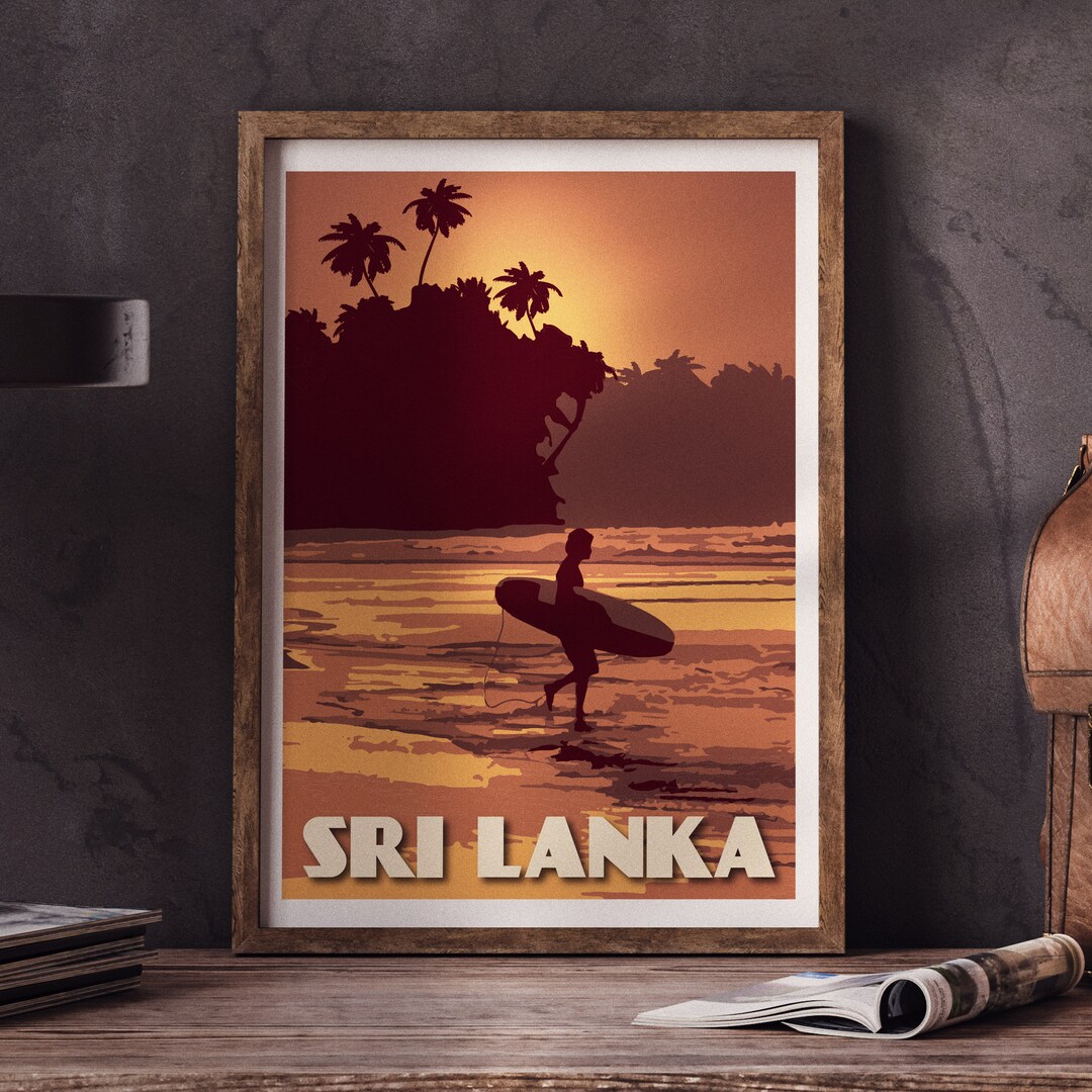 Sri Lanka Poster - Etsy