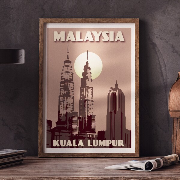 Malaysia Poster - Etsy