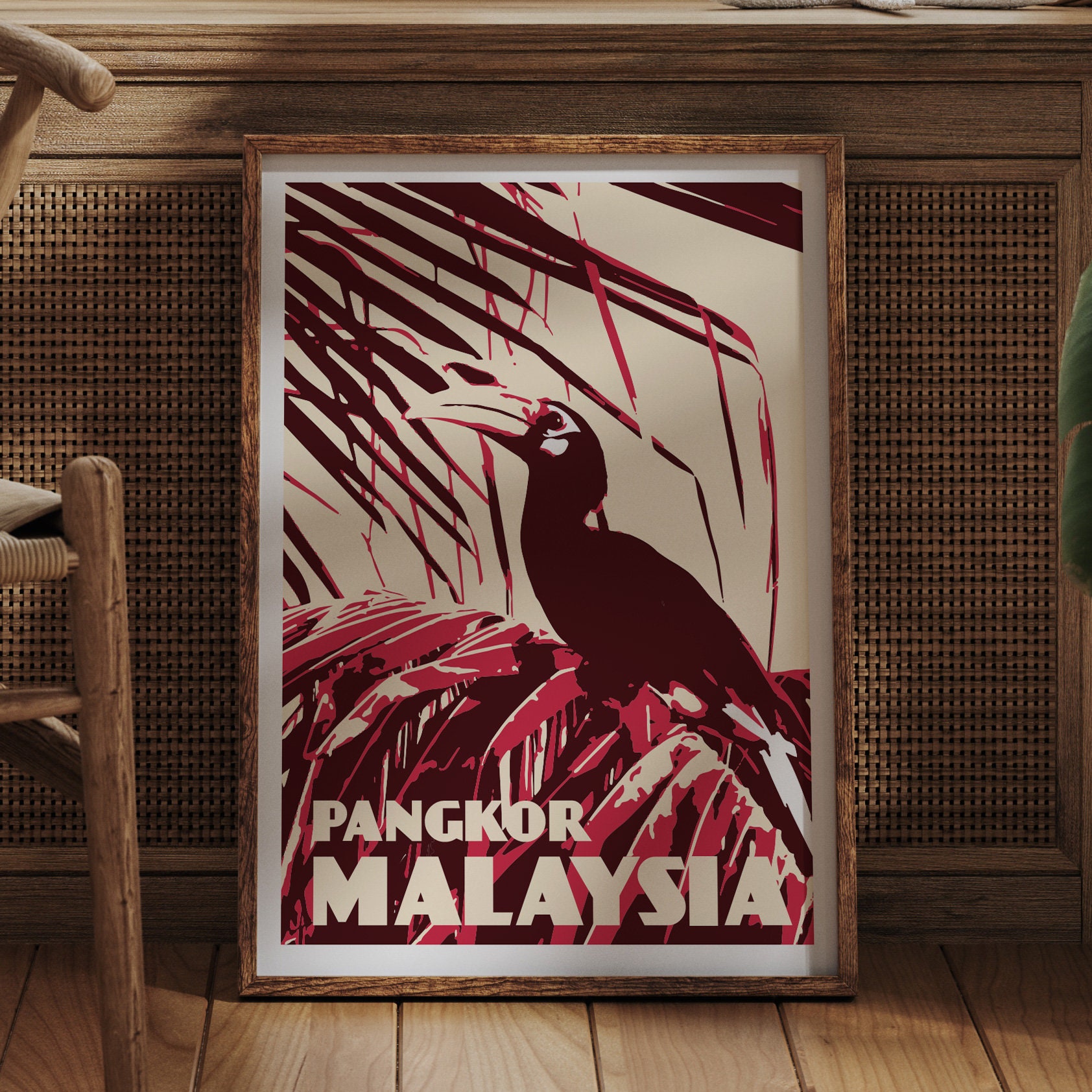 Malaysia Poster | Pangkor Island Print - Etsy