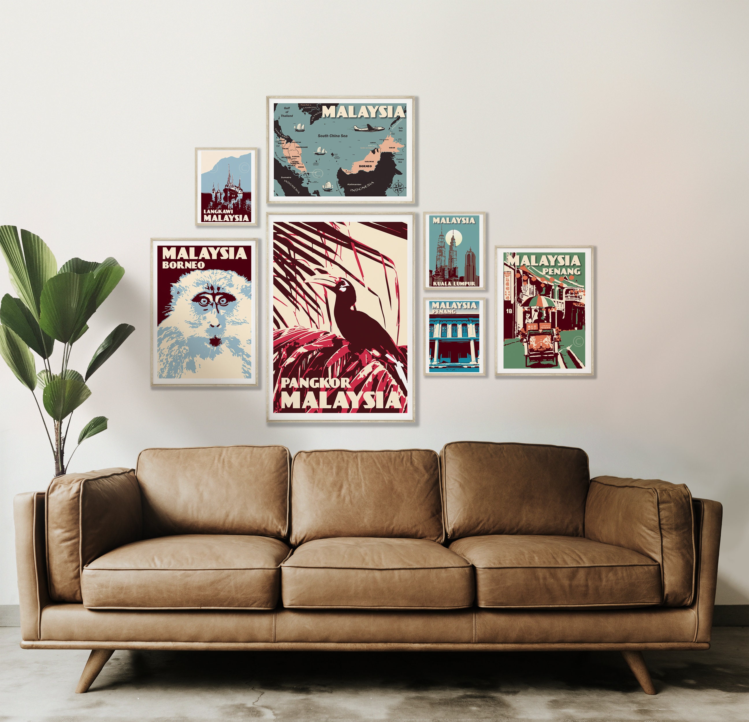 Malaysia Poster | Pangkor Island Print - Etsy