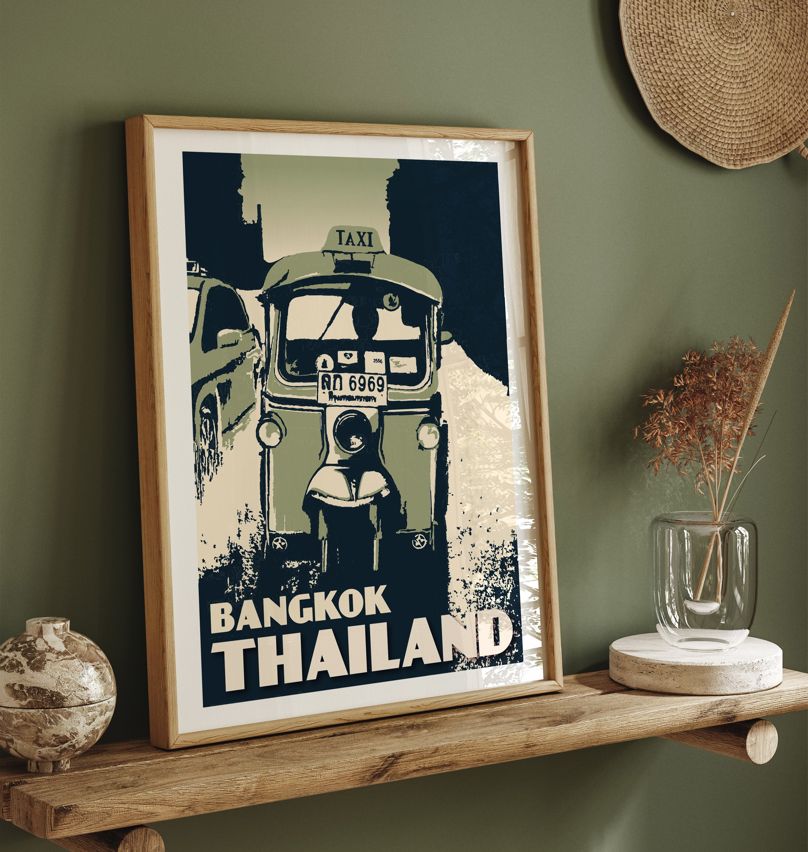 Thailand Poster | Bangkok | Tuk Tuk - Etsy
