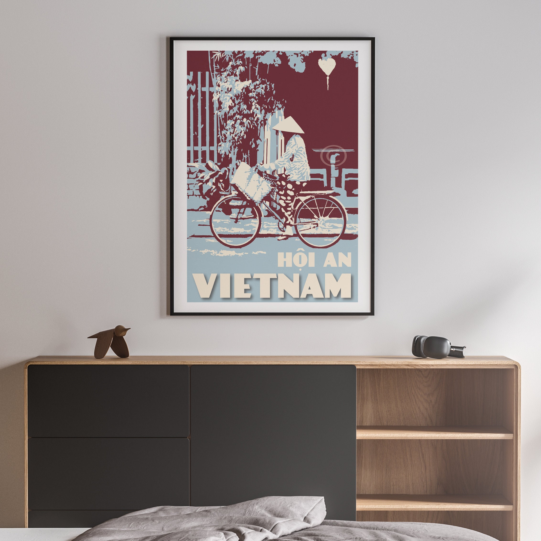 Vietnam Poster Hoi an Print - Etsy
