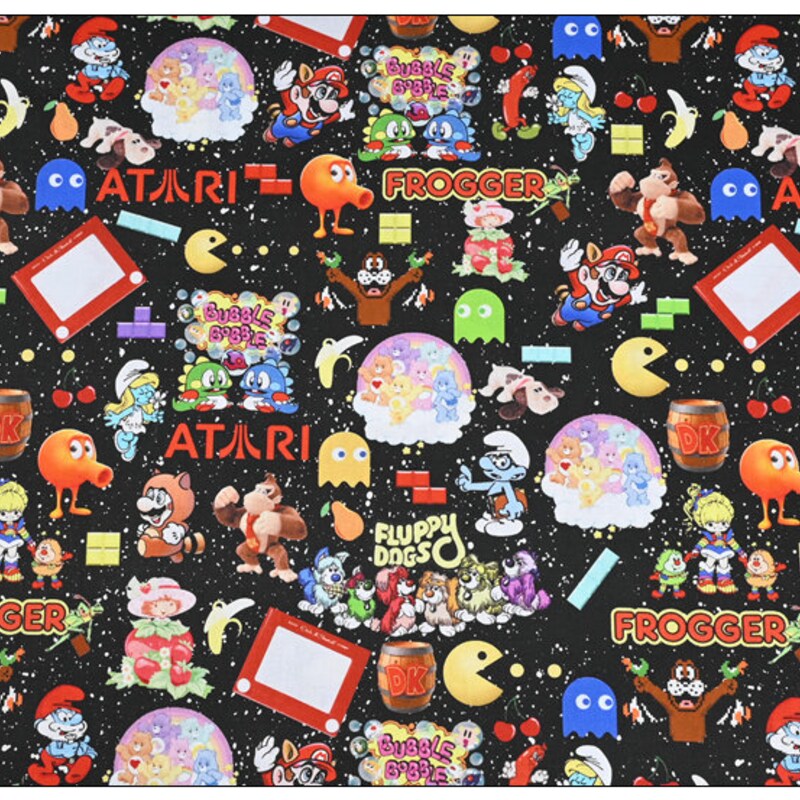 Cartoon Fabric - Etsy