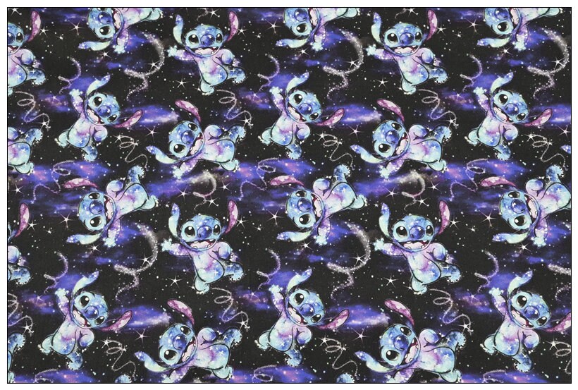 Stitch Fabric Blue Koala Fabric Cotton Cartoon Fabric - Etsy