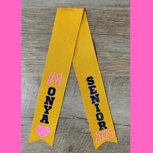 Personalized Streamer Ribbon Potential Design in Progress Senior - Etsy