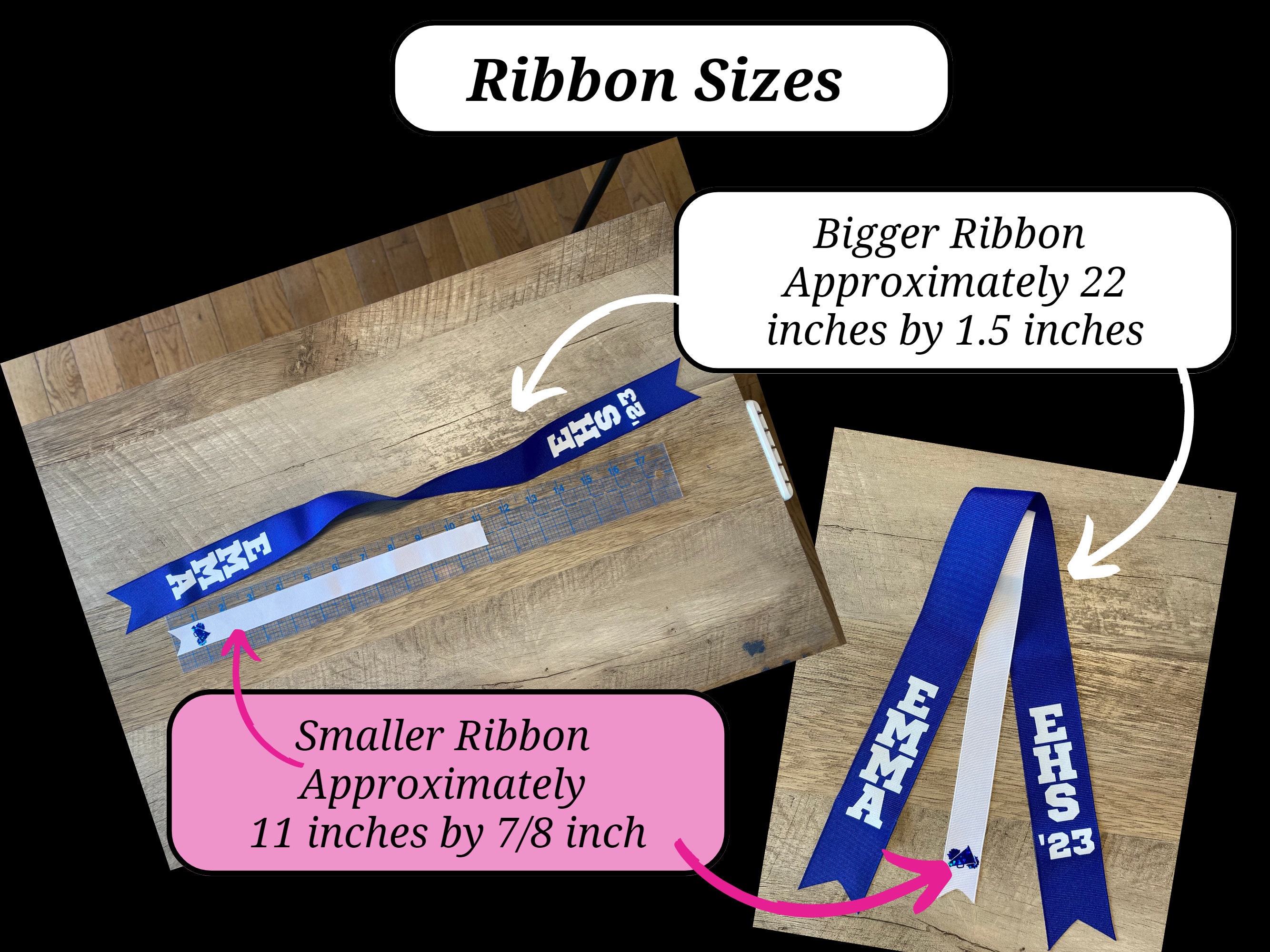 Personalized Cheer Ribbons for DIY Projects Ideal for Buttons - Etsy