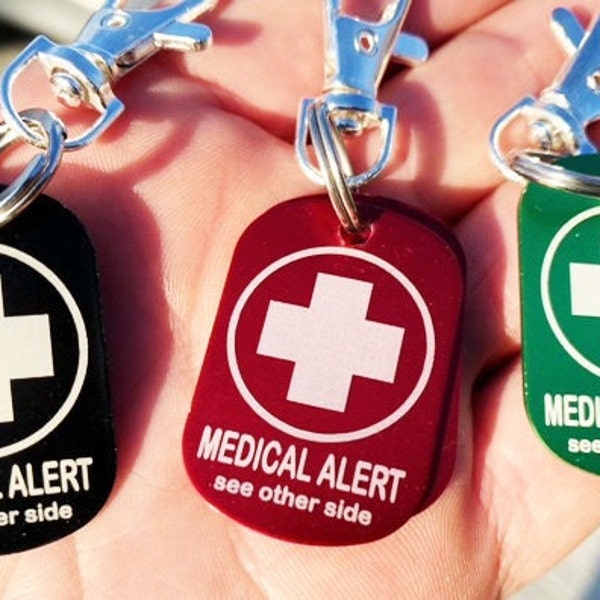 Medical Alert Tag - Etsy