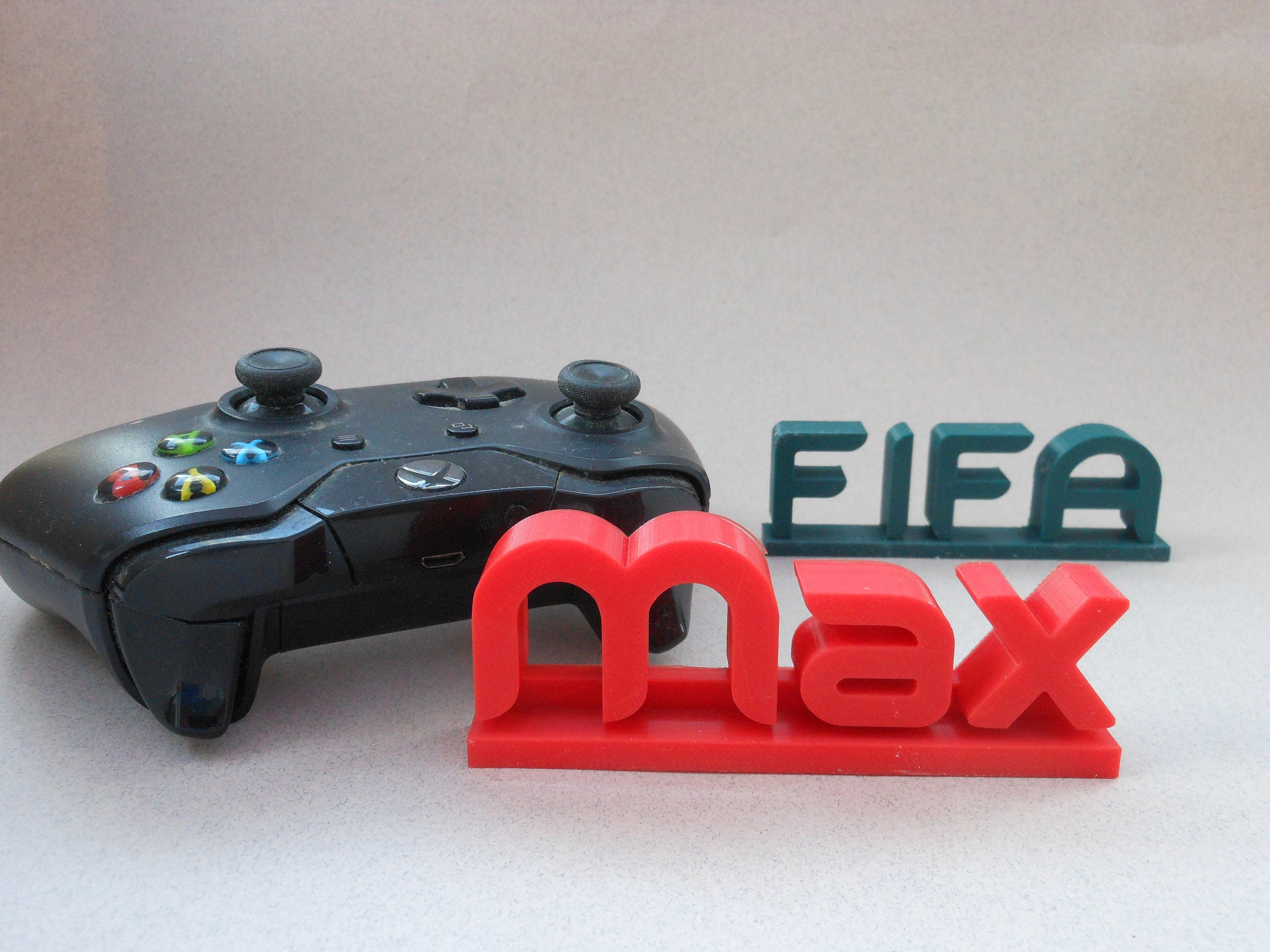 Custom Name Plate, FIFA Font, Personalized Desk Name Plaque, Desk Gift ...