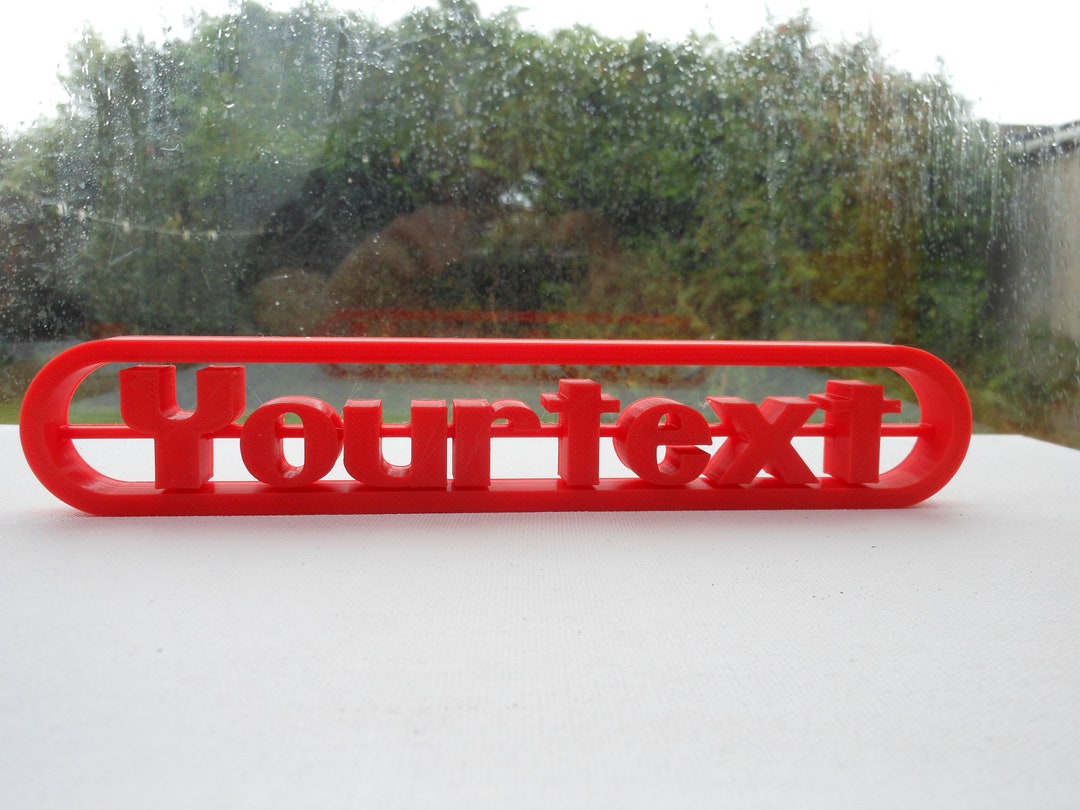 Custom Name Plate, Nintendo Font, Personalized Desk Name Plaque, Desk ...