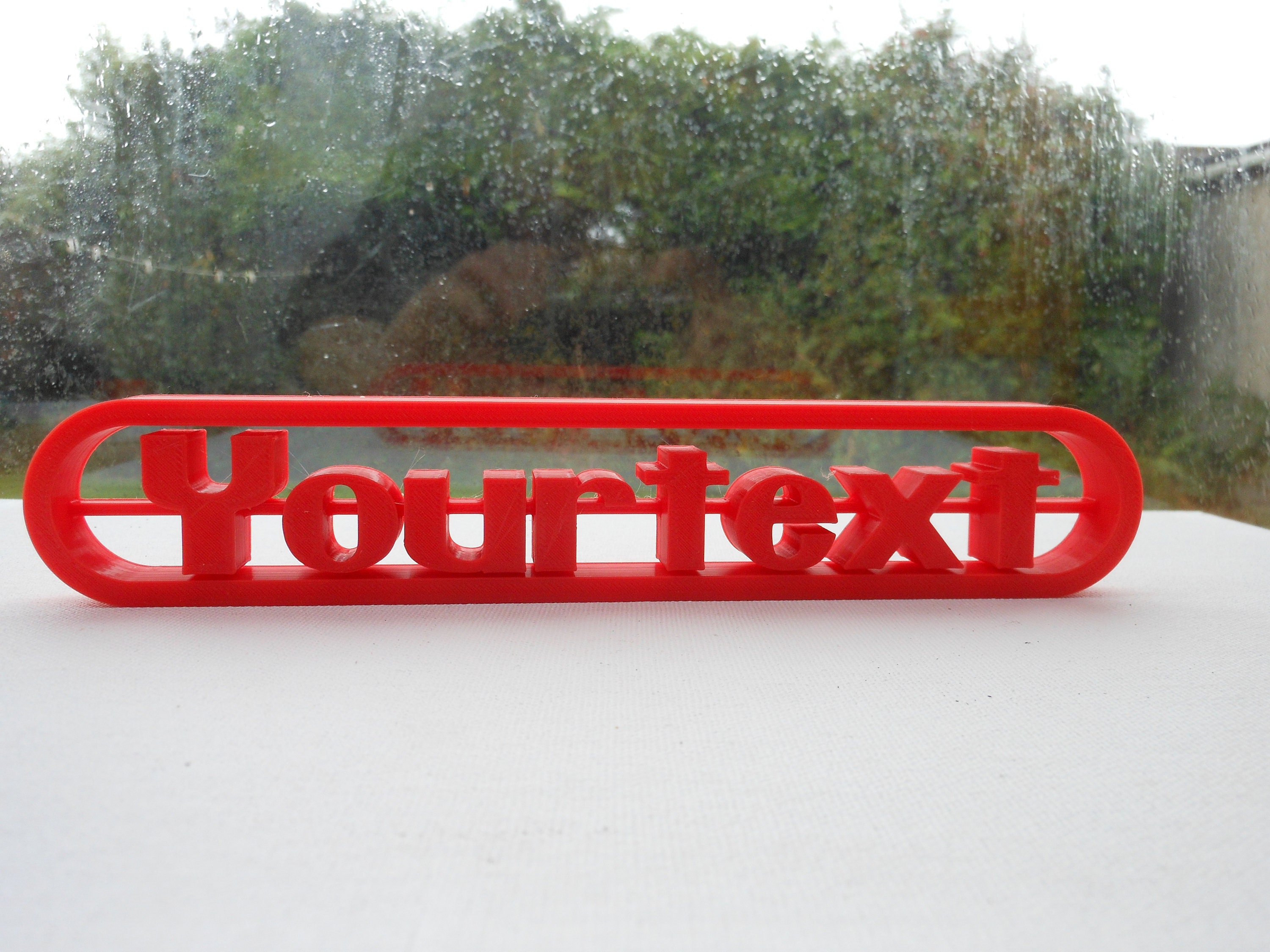 Custom Name Plate, Nintendo Font, Personalized Desk Name Plaque, Desk ...