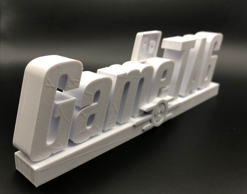 Custom Name Plate, Fallout Font, Personalized Desk Name Plaque, Desk ...