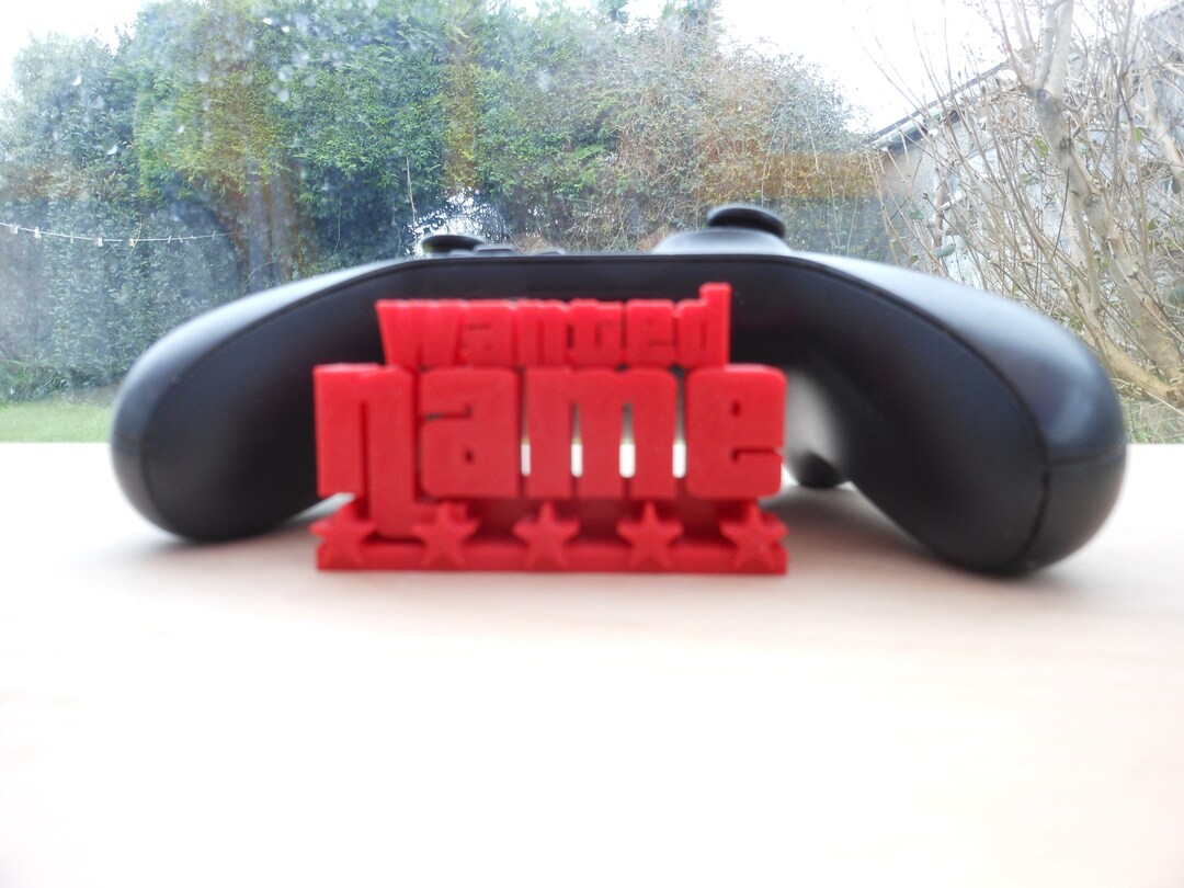 Custom Name Plate, Wanted GTA Grand Theft Auto Font, Personalized Name ...