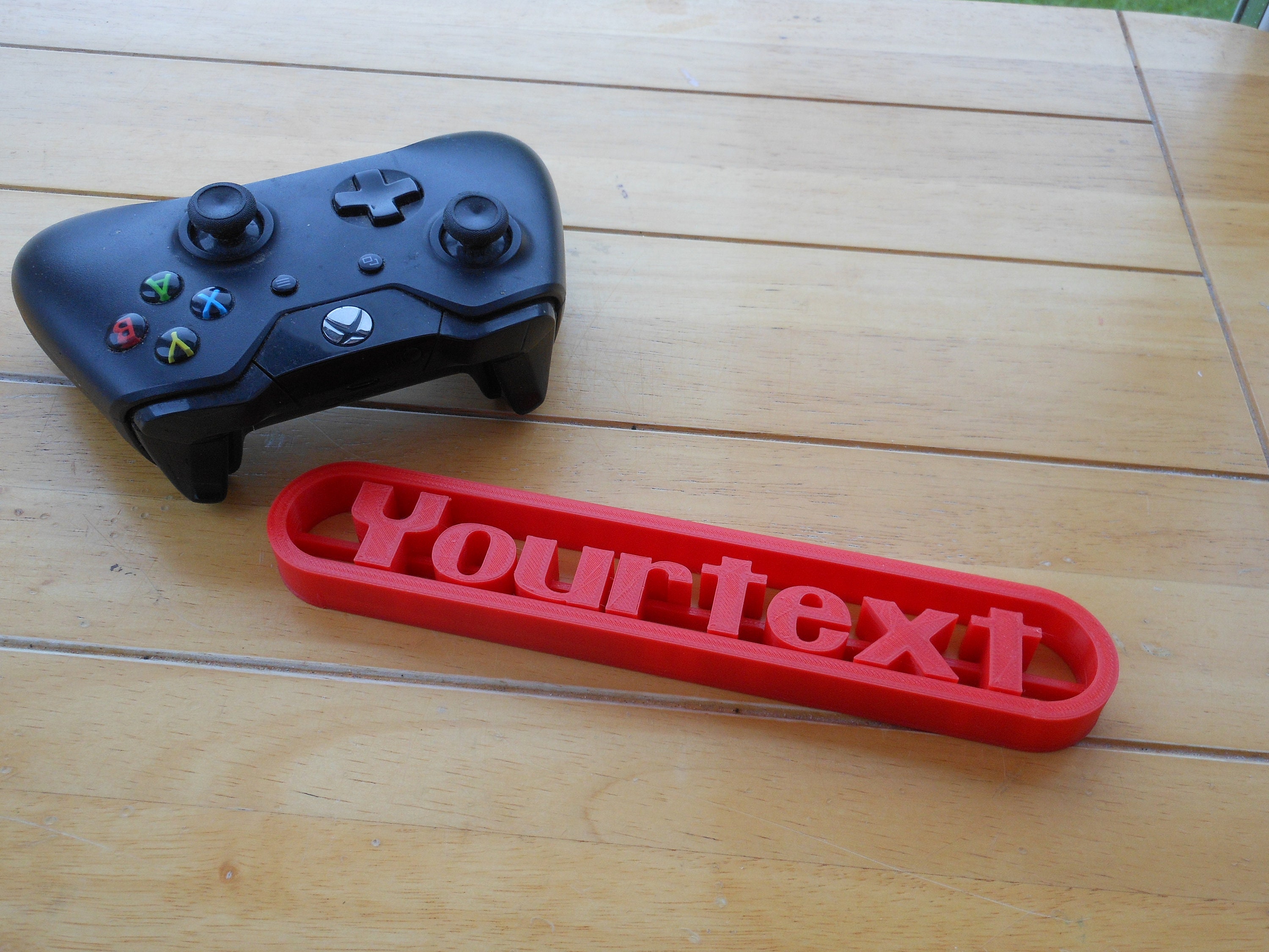 Custom Name Plate, Nintendo Font, Personalized Desk Name Plaque, Desk ...