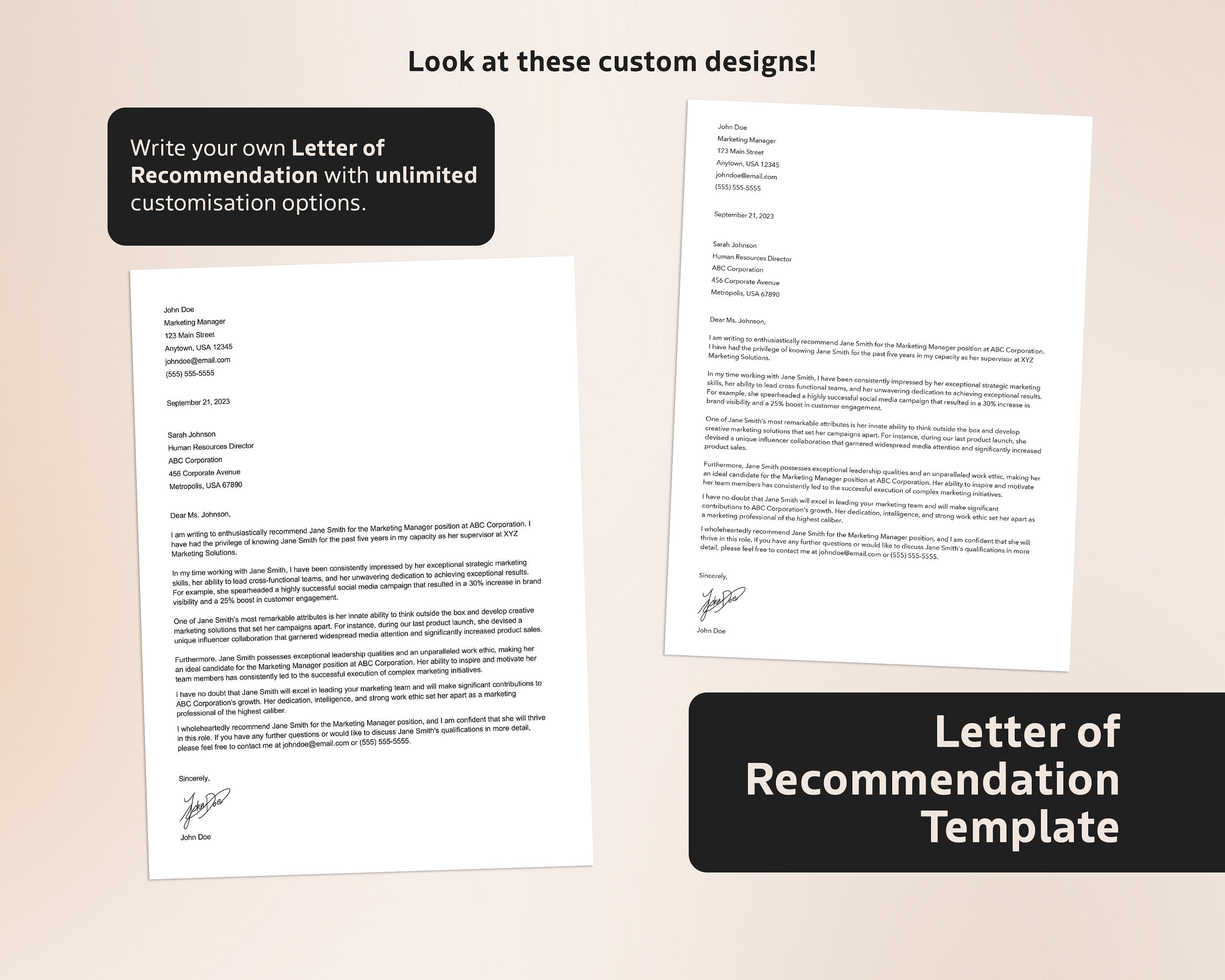 Letter of Recommendation, Recommendation Letter Template, Letter of ...