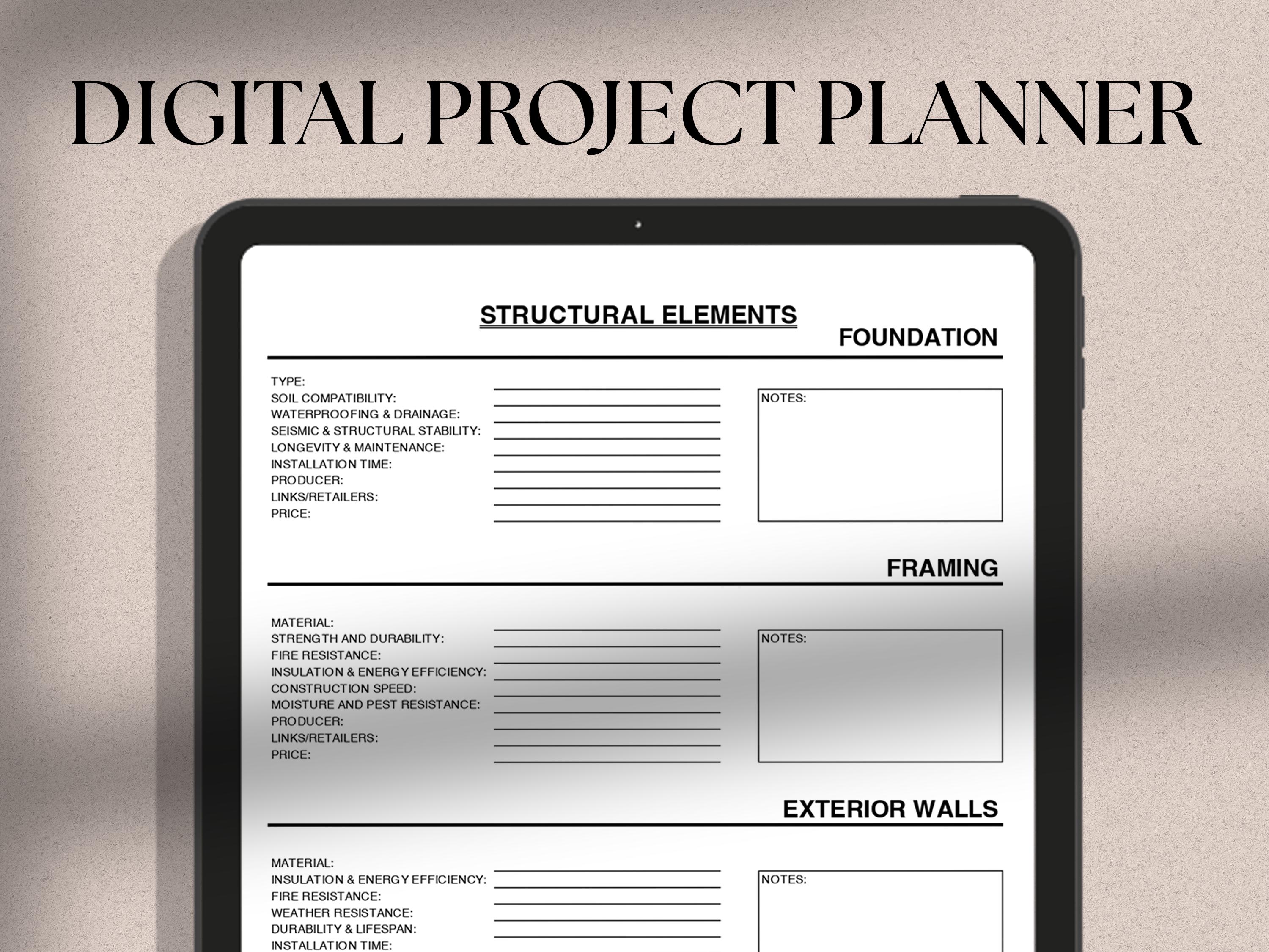 House Building Construction Planner and Selection Guide in Pdf and Excel, Contractor Bid ...