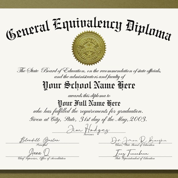 Real High School Diploma - Etsy