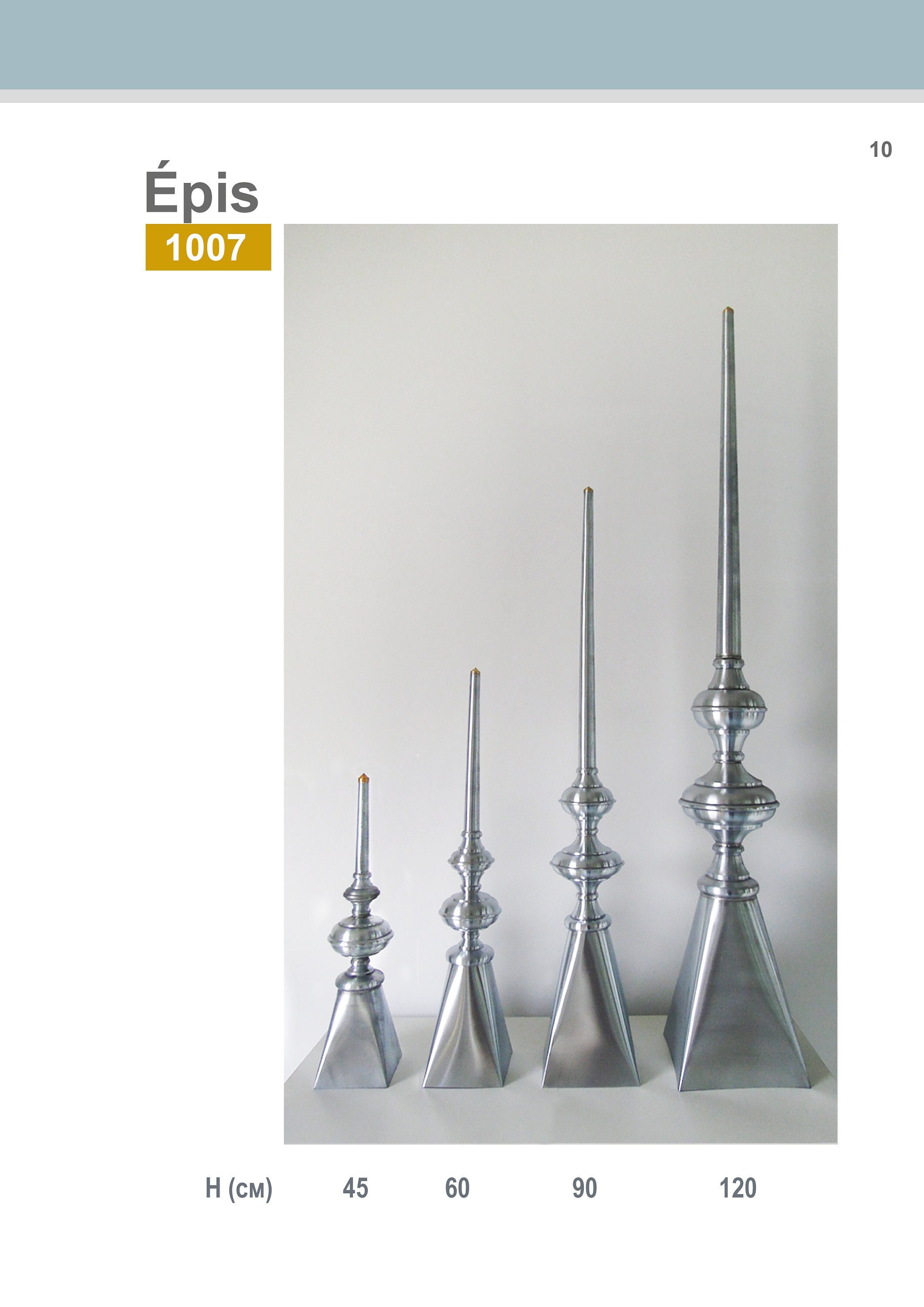 Zinc Ridge Cap Height From 45 Cm to 120 Cm - Etsy