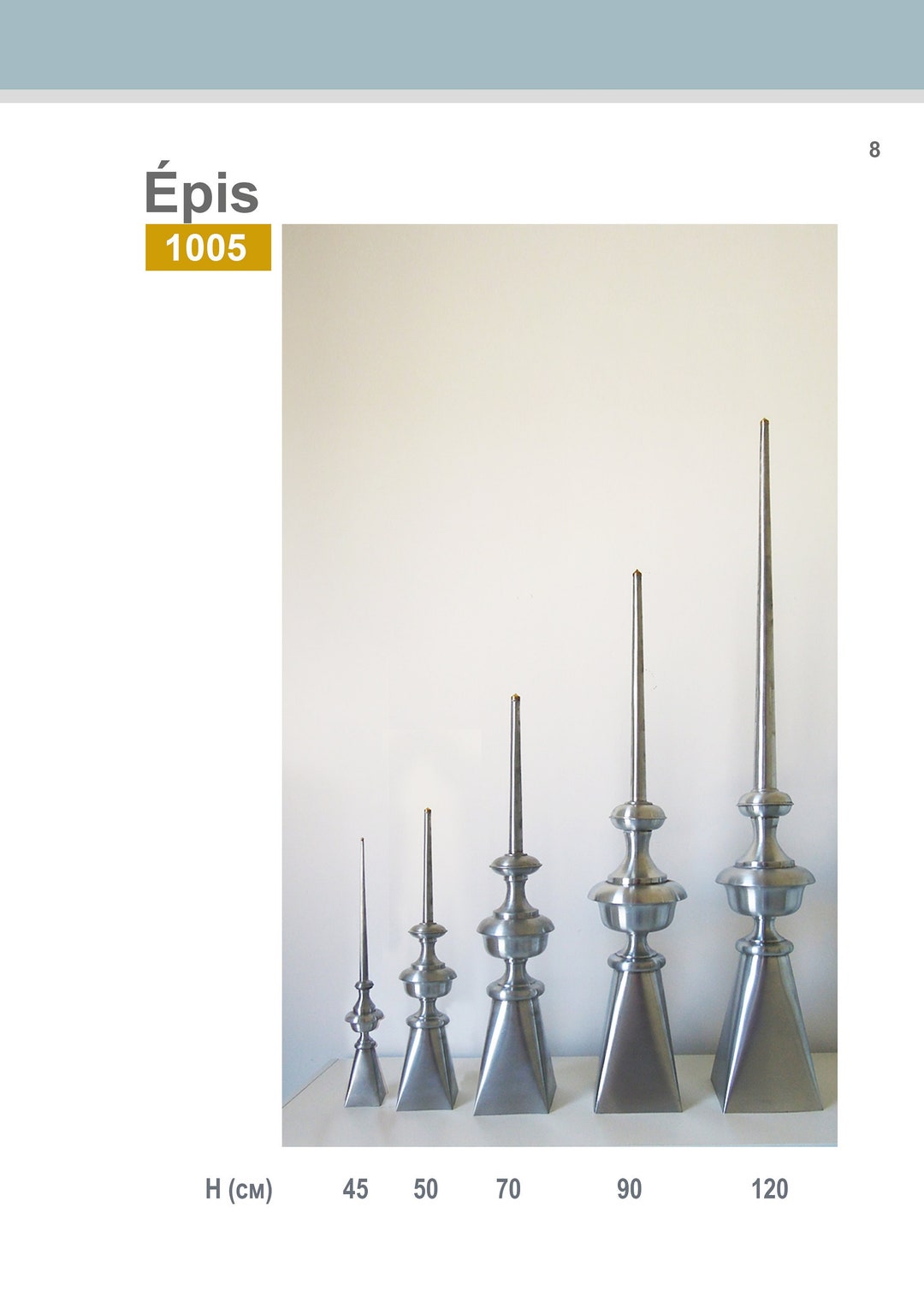 Zinc Ridge Height From 50 Cm to 120 Cm - Etsy UK