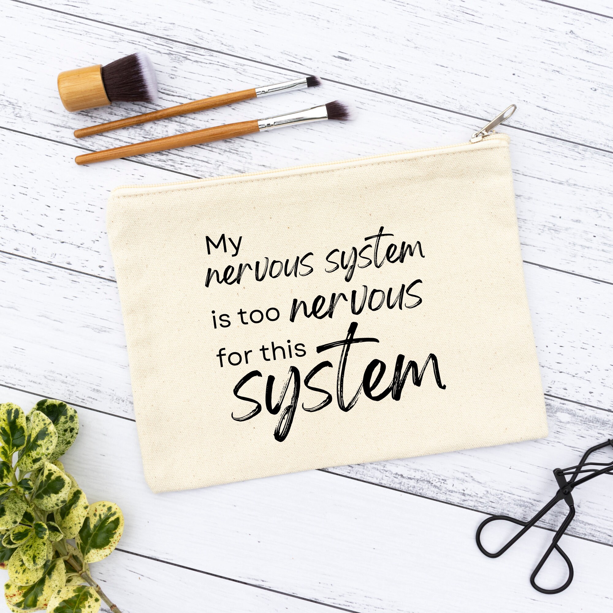 My Nervous System is Too Nervous for This System | SVG Png Pdf Zip File ...