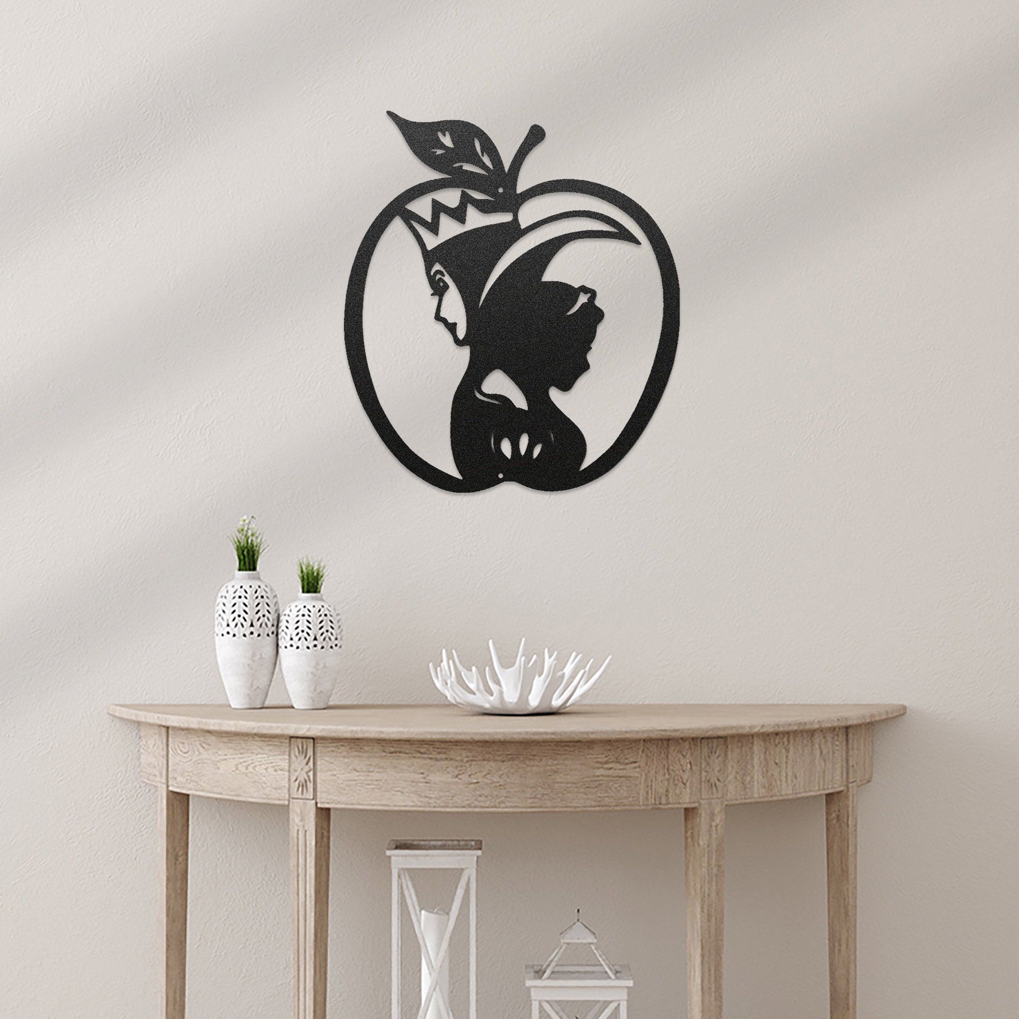 Snow White Witch Poison Apple Metal Sign Poison Apple Sign - Etsy