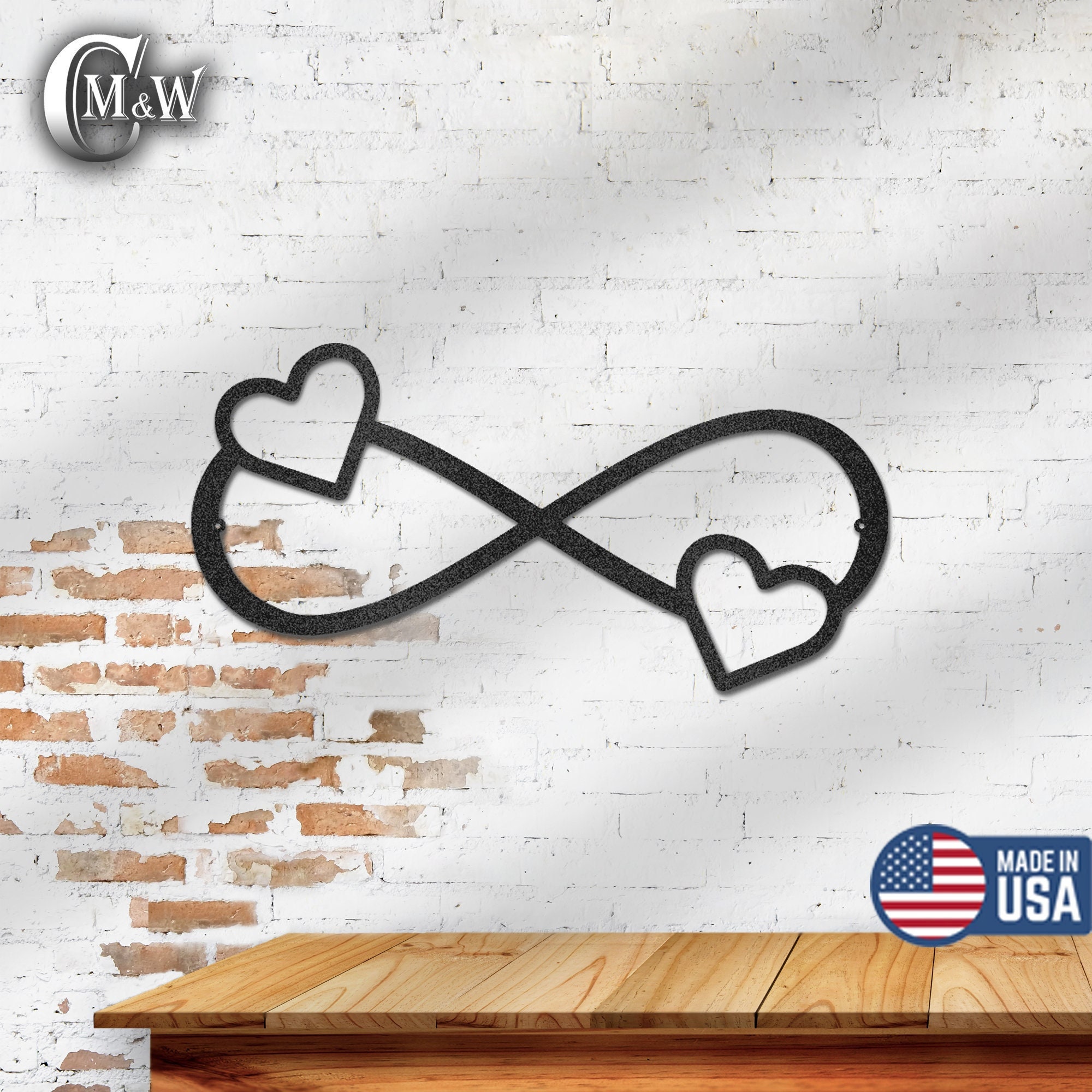 Infinity Symbol With Heart Drawings