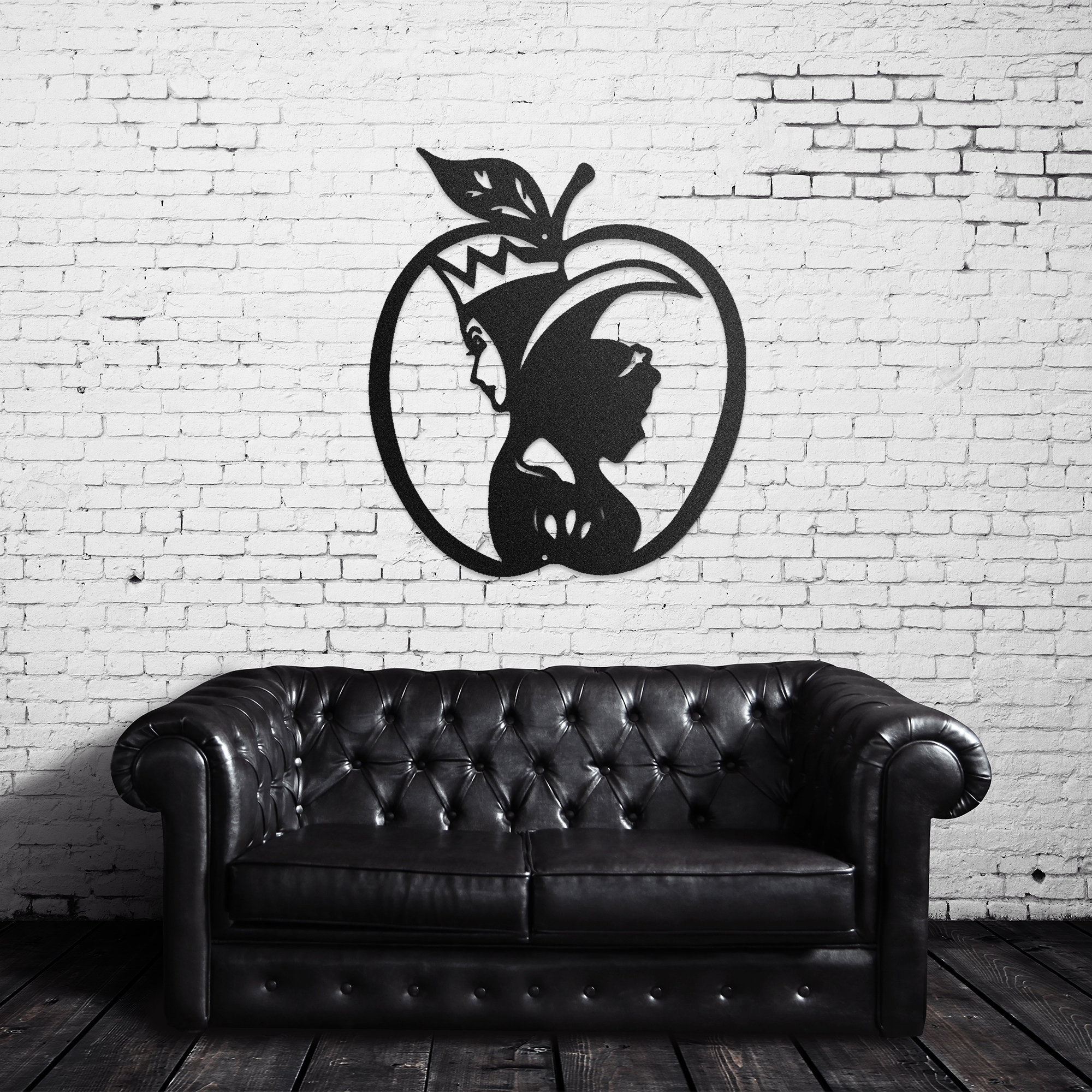 Snow White Witch Poison Apple Metal Sign Poison Apple Sign - Etsy