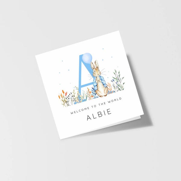 Peter Rabbit Card - Etsy UK