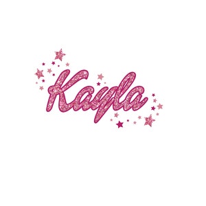 Personalized Barbie Style Name PNG, JPG - Etsy