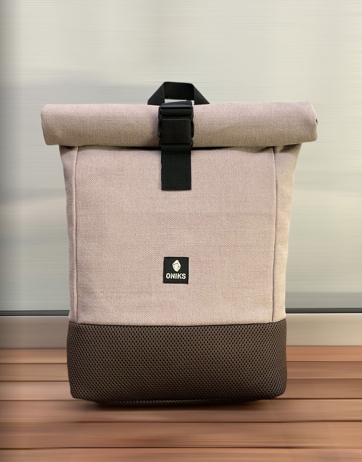 Roll-top Backpack 'sandstone' - Etsy