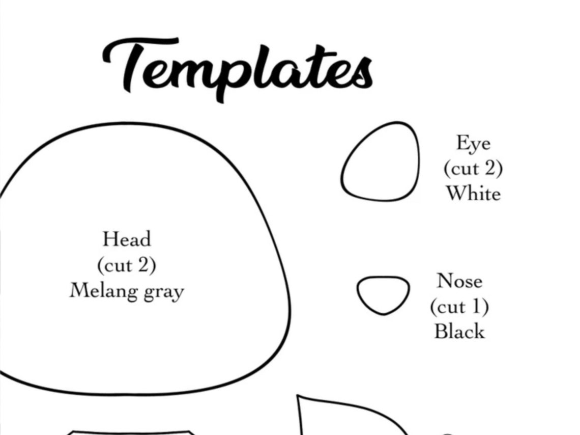 Felt Bat Pattern Felt Halloween Decor Bat Plush Sewing Easy - Etsy