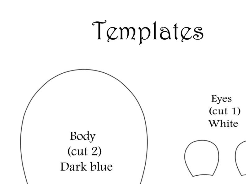 Octopus PDF Pattern, Felt Sea Creatures Pdf Pattern, Stuffed Animal ...