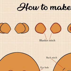 Felt Lion Toy Pattern, Sewing Pattern, Felt Lion Tutorial, Safari ...