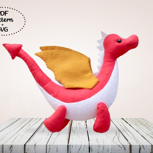 Felt Dragon - Etsy