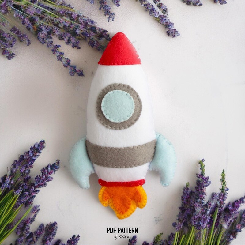 Felt Rocket - Etsy UK